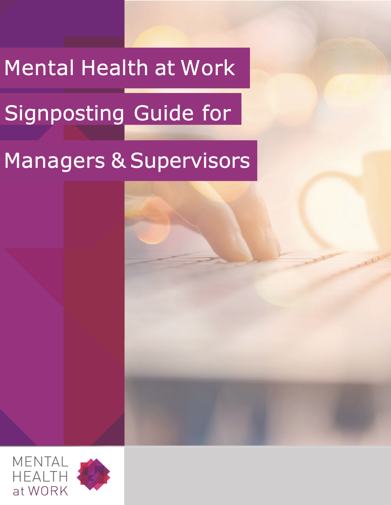 Download your MHaW Managers Signposting Guide - Mental Health At Work